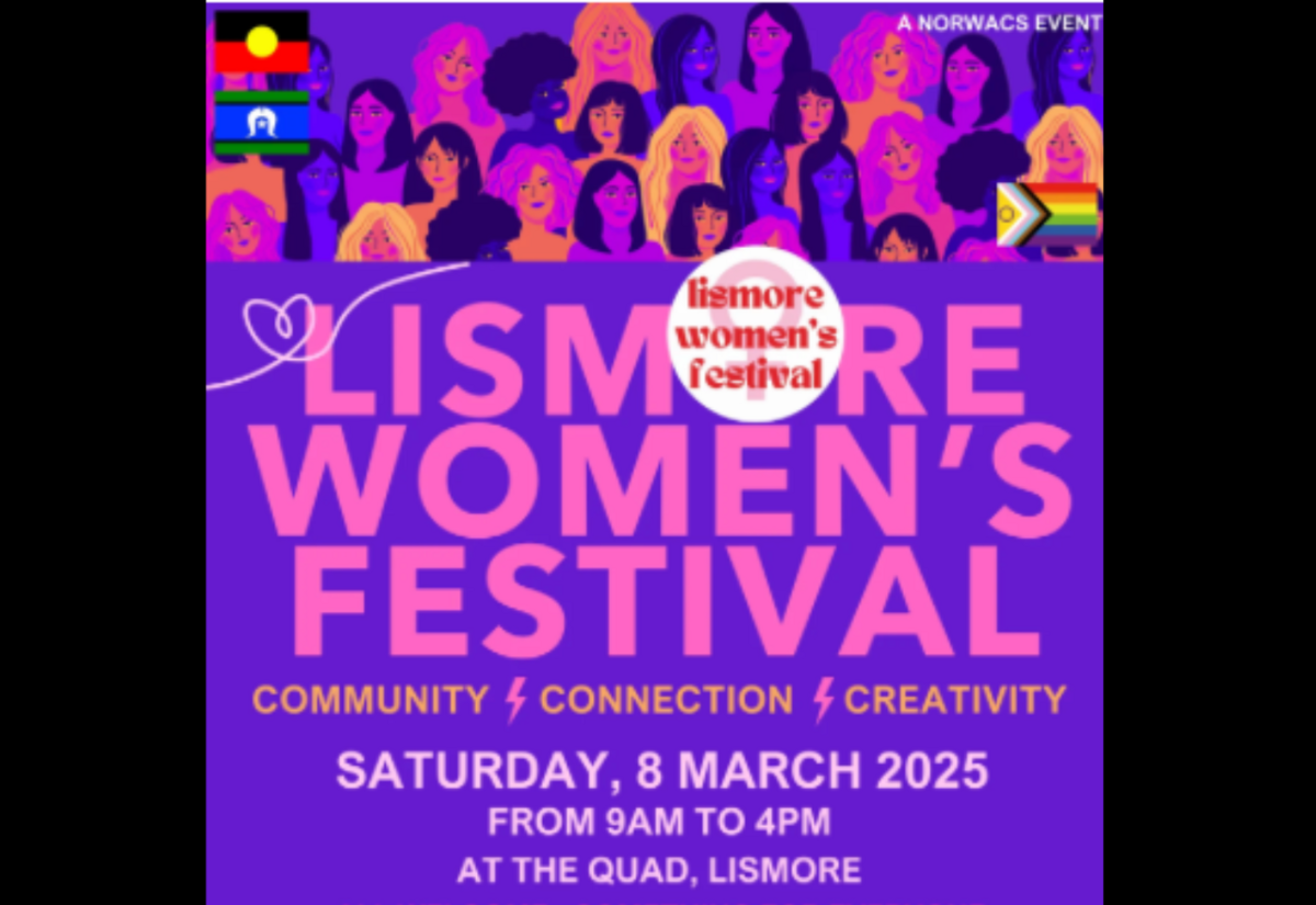 Celebrate International Women's Day at the Lismore Women's Festival